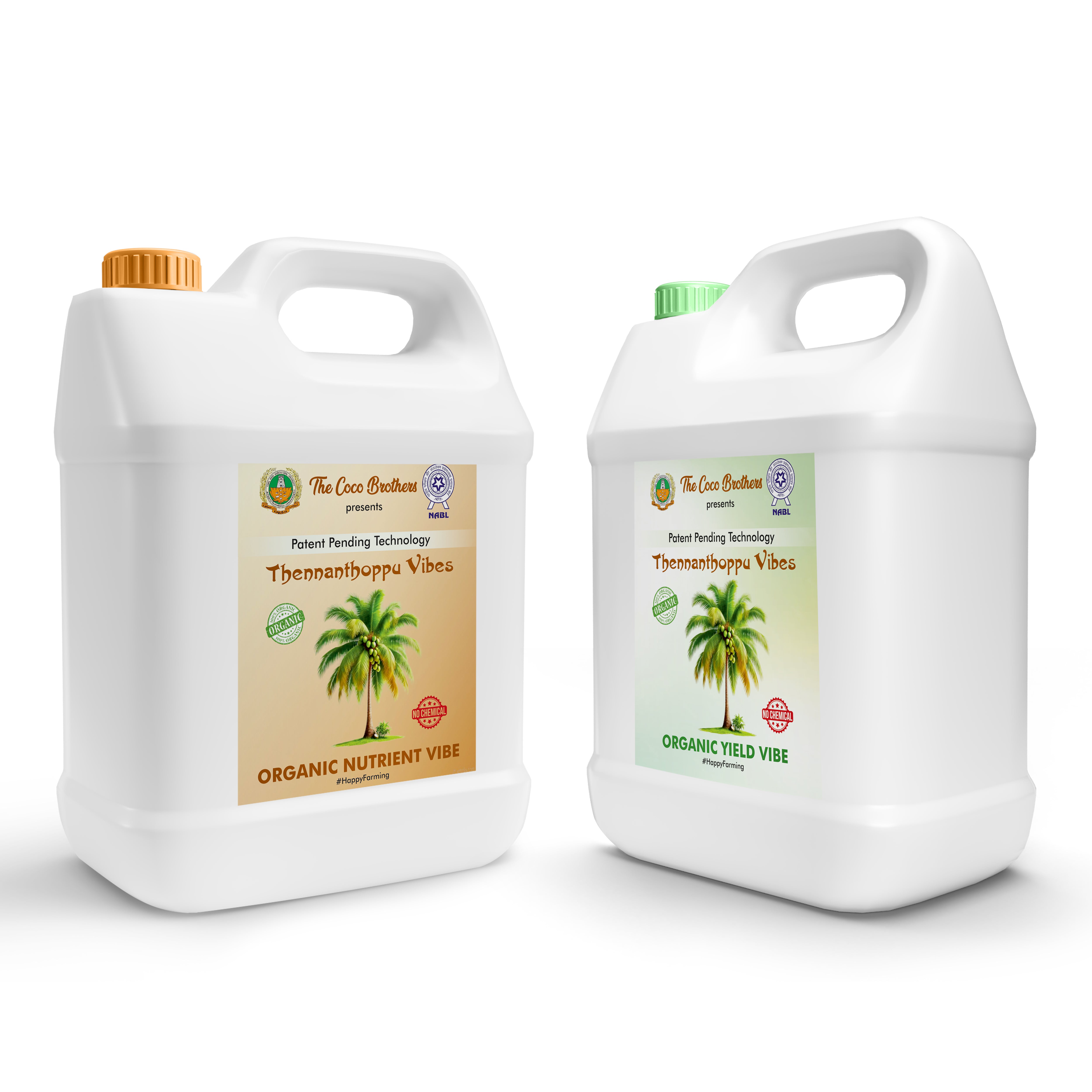 10L Organic Yield Vibe + 10L Nutrient Vibe Combo - Combo for 100 trees ...