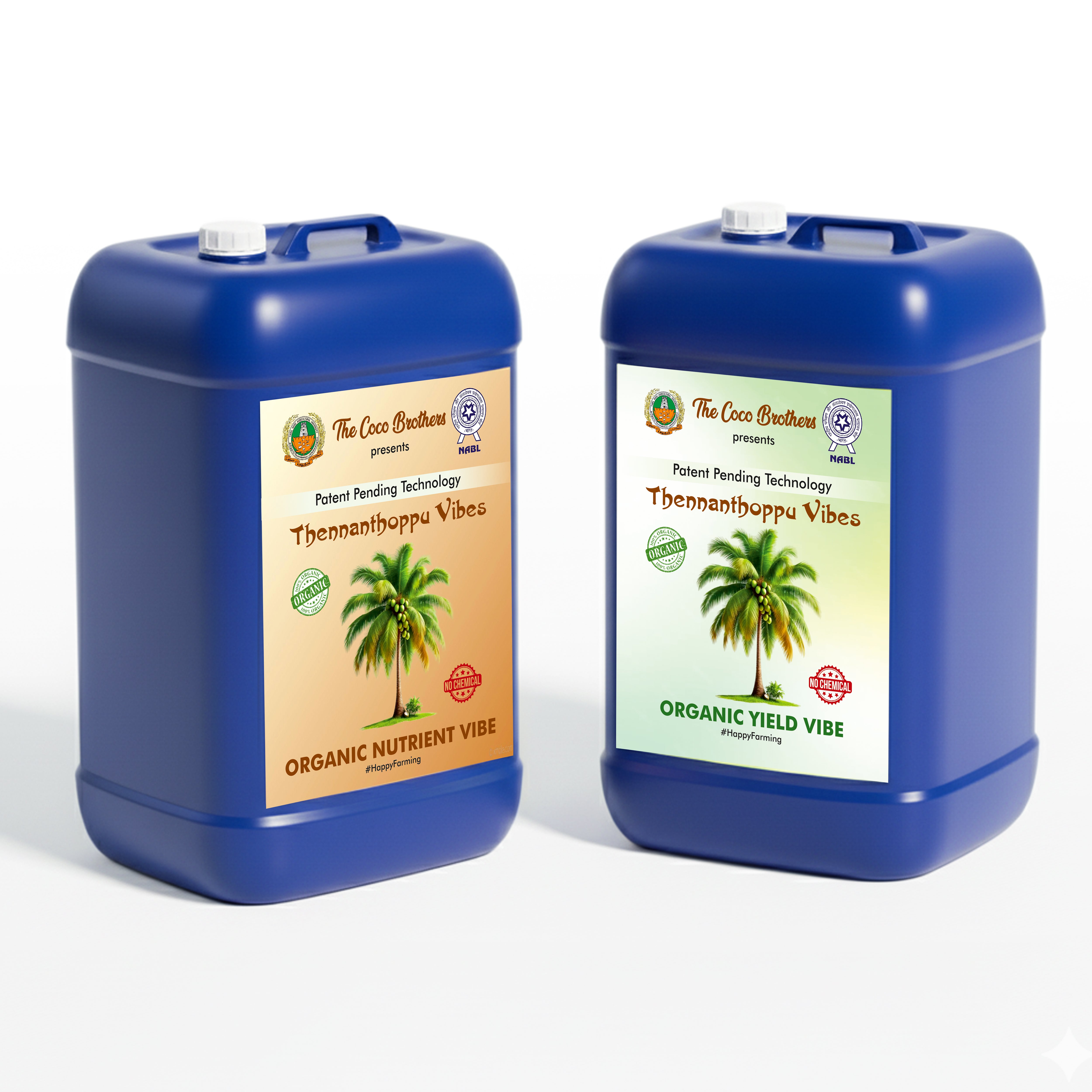 25L Organic Yield Vibe + 25L Nutrient Vibe Combo - Combo for 250 trees ...